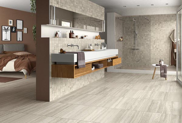 Panaria's Flow Series Porcelain Stoneware Tile with Microban - Tile ...