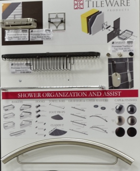 TileWare Products Shower Accessories: No Rust, Permanently Attached ...