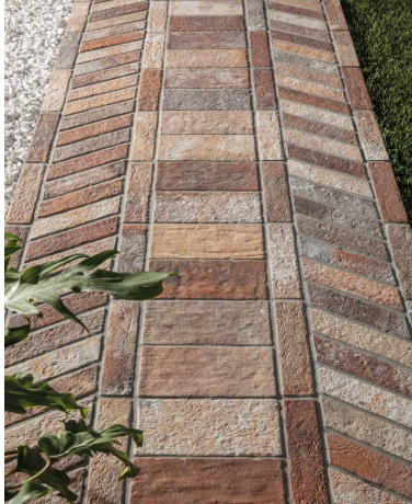 Brick Floor Tile Collection Creates A Timeless Craftsman Look - Tile ...