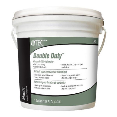 TEC 123 Double Duty Mastic 1 Gal - EACH - Tile Outlets of America