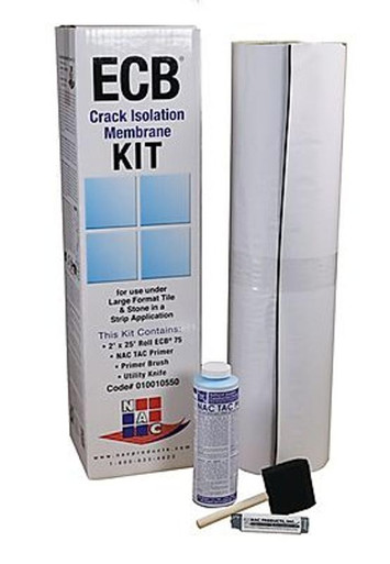 2' ECB Large Tile Anti-Fracture Kit NAC 2x25' roll - EACH - Tile ...