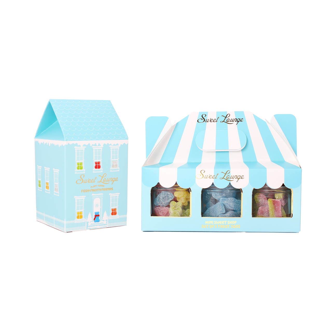 House Box + Mini Sweet Shop Bundle – Vegan Sweet Gift Set - Sweet Lounge