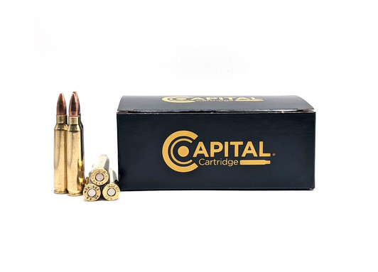 Capital Cartridge .223 Rem 62GR FMJ - REMAN - 50rd Box - 2A Warehouse