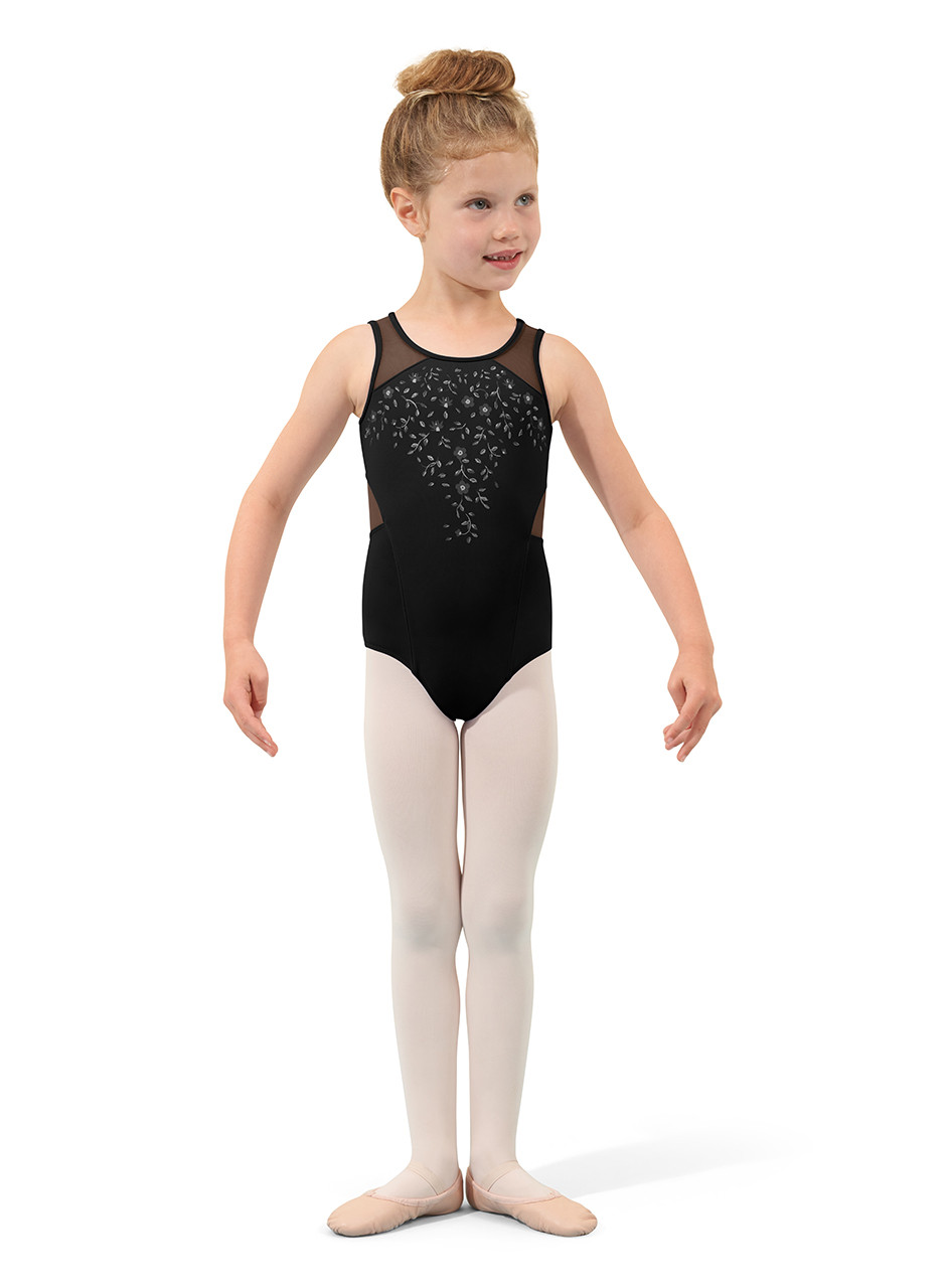#CL4635 Embroidered Tank Leo - Standing Ovation Performance Apparel