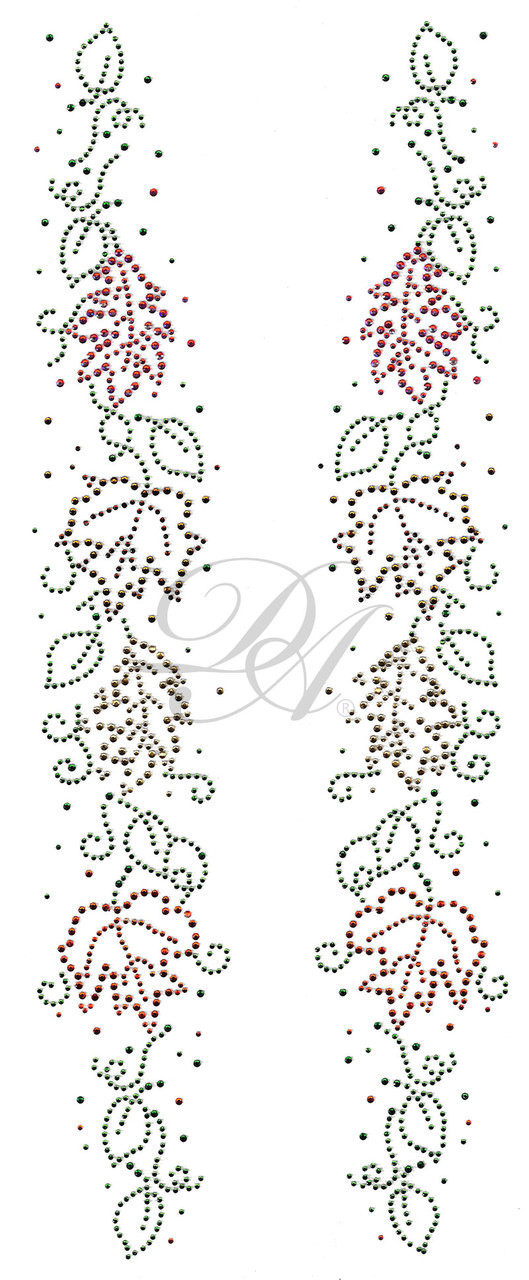 Ovrs7185 - Hanging Fall Leaves Jacket Decor - ON SALE! - Distinct Apparel