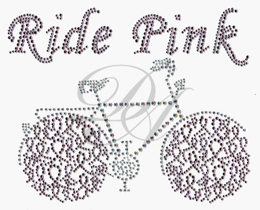 Ovrs5318 - Ride Pink Bike Cancer Awareness - ON SALE! - Distinct Apparel