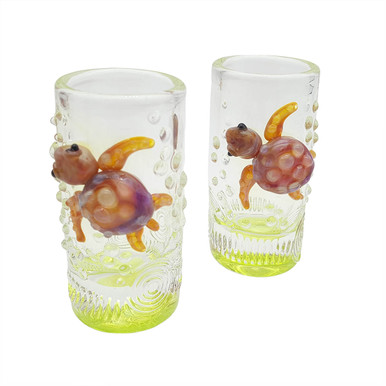 Brown Turtle Shot Glass - Creative Gateways