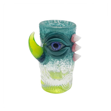 Teal Monster Shot Glass - Creative Gateways