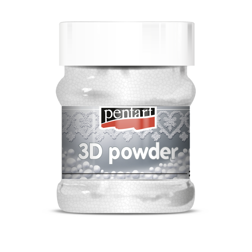 Pentart 3D powder, coarse, 230 ml - TH Decor