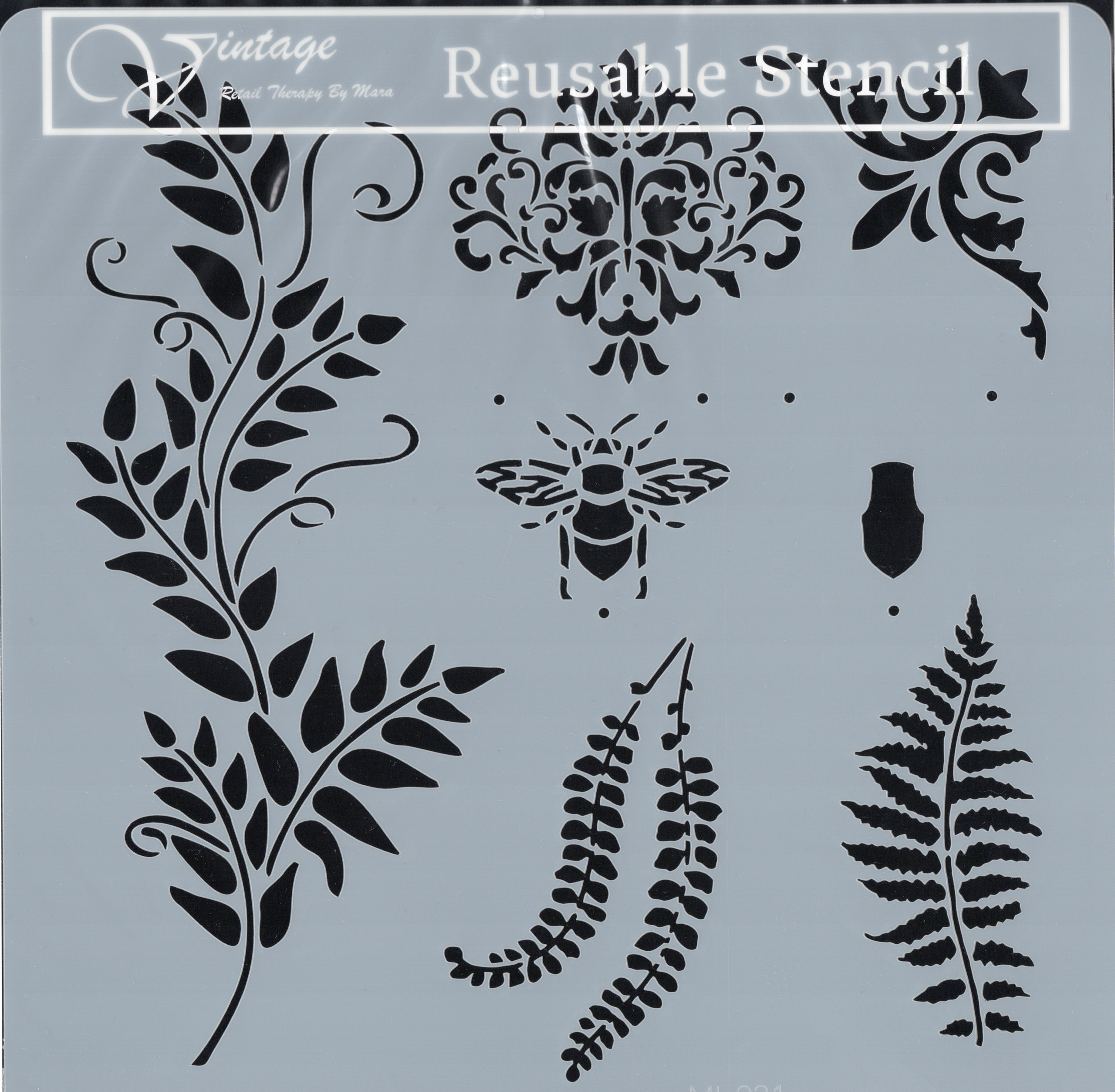 Stencils | Mixed Media Art | TH Decor