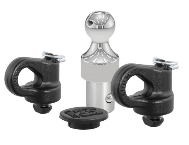 CURT 60692 GM OEM Gooseneck ball and safety chain anchor kit