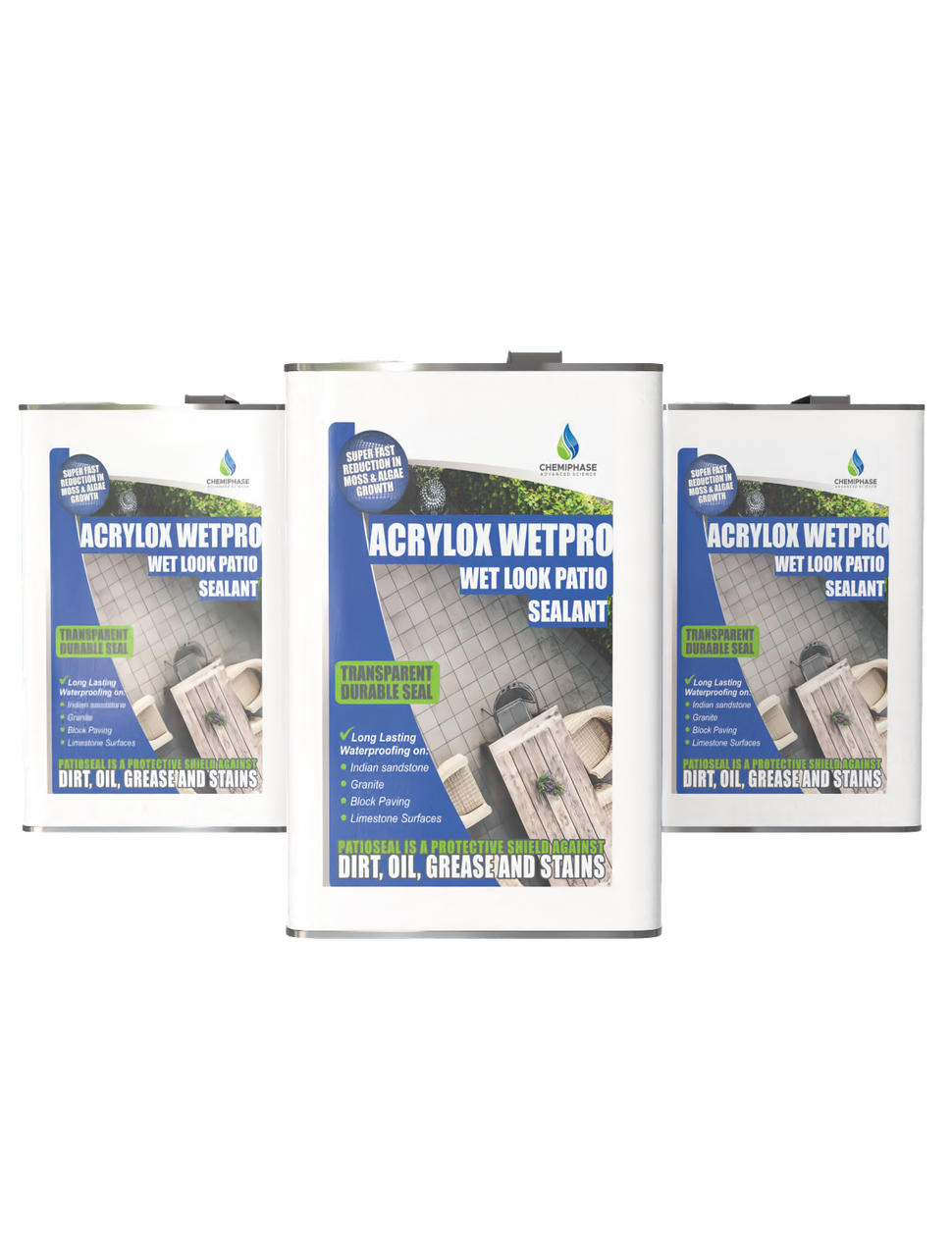 Wet Look Patio Sealer – Solvent-Based Block Paving & Stone Sealer