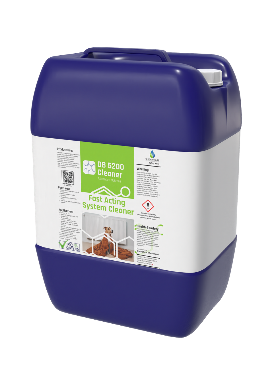 DB 5200 Central Heating Cleaner – Fast Acting Sludge & Scale Remover