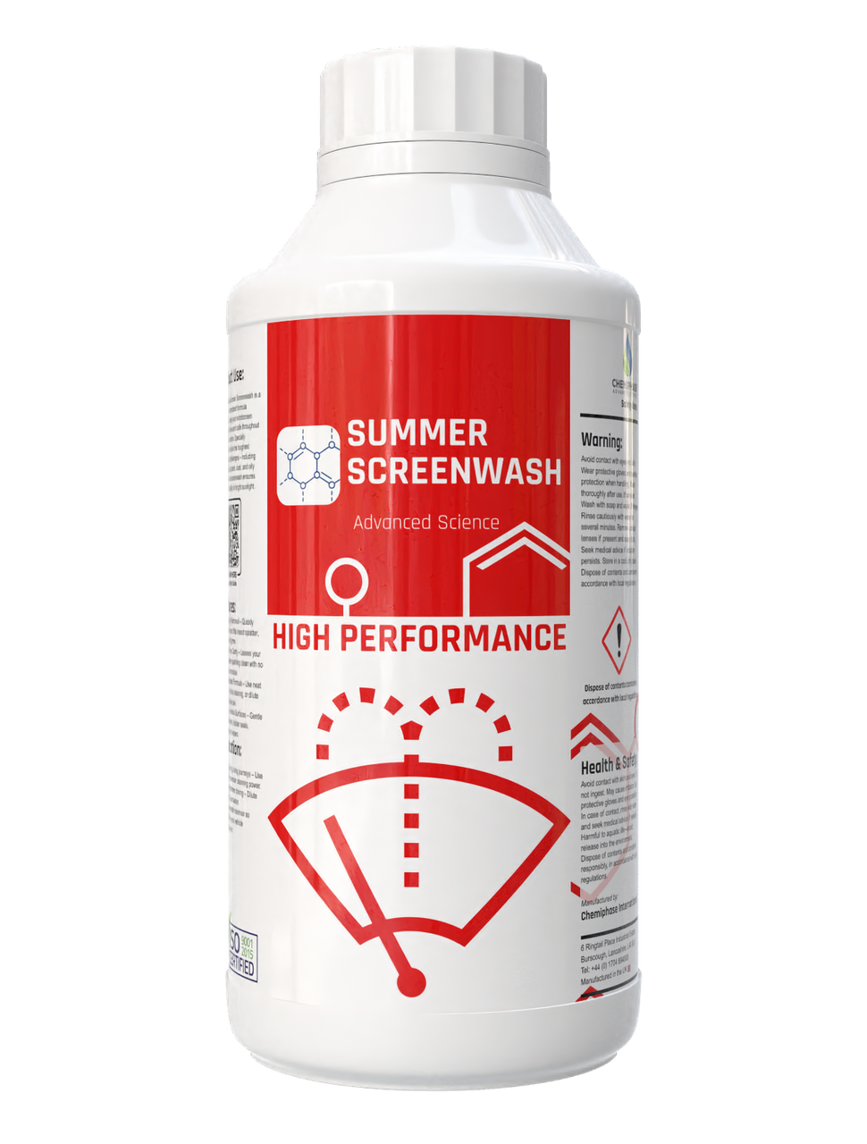 Summer Screenwash – Bug & Dirt Remover for Crystal Clear Windscreens