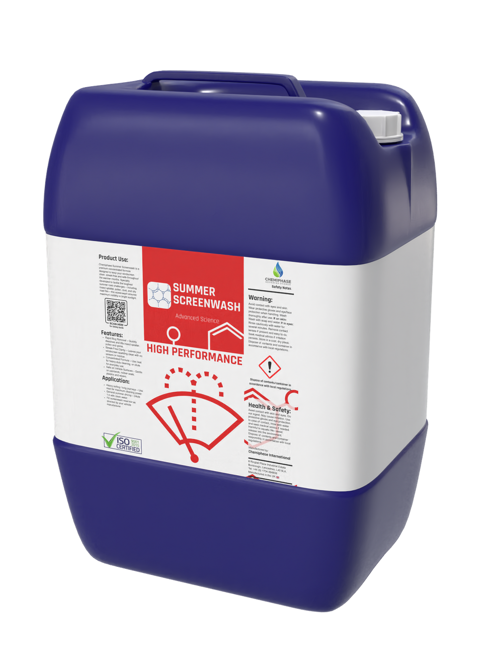 Summer Screenwash – Bug & Dirt Remover for Crystal Clear Windscreens