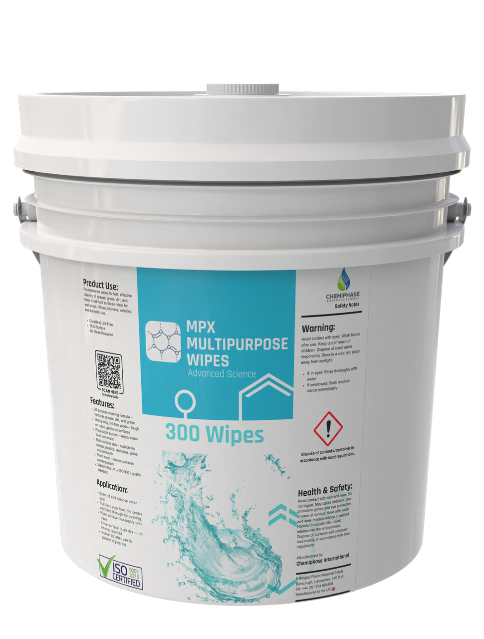 MPX Multipurpose Wipes – Heavy-Duty Multi-Surface Cleaning