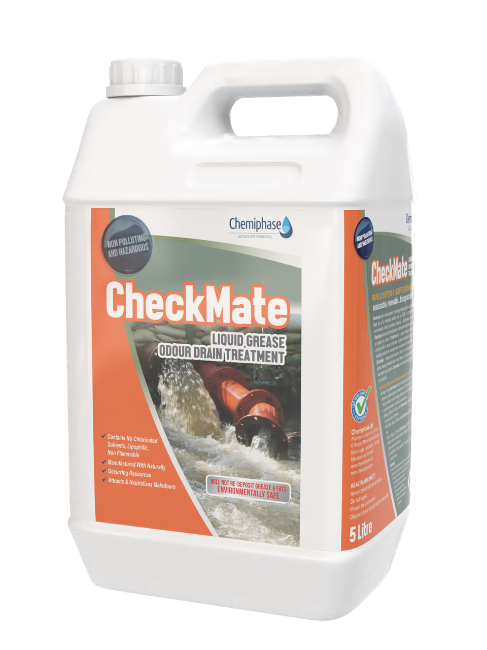 Checkmate - Liquid Grease Remover for Odour