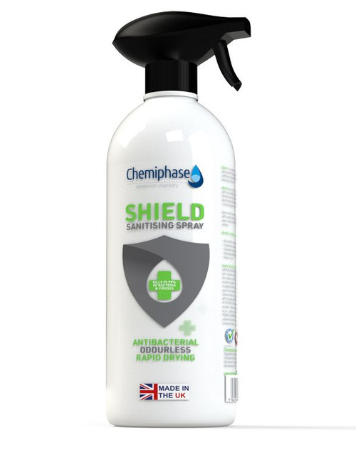 Shield Antibacterial Disinfectant Spray - 9 x 750mls