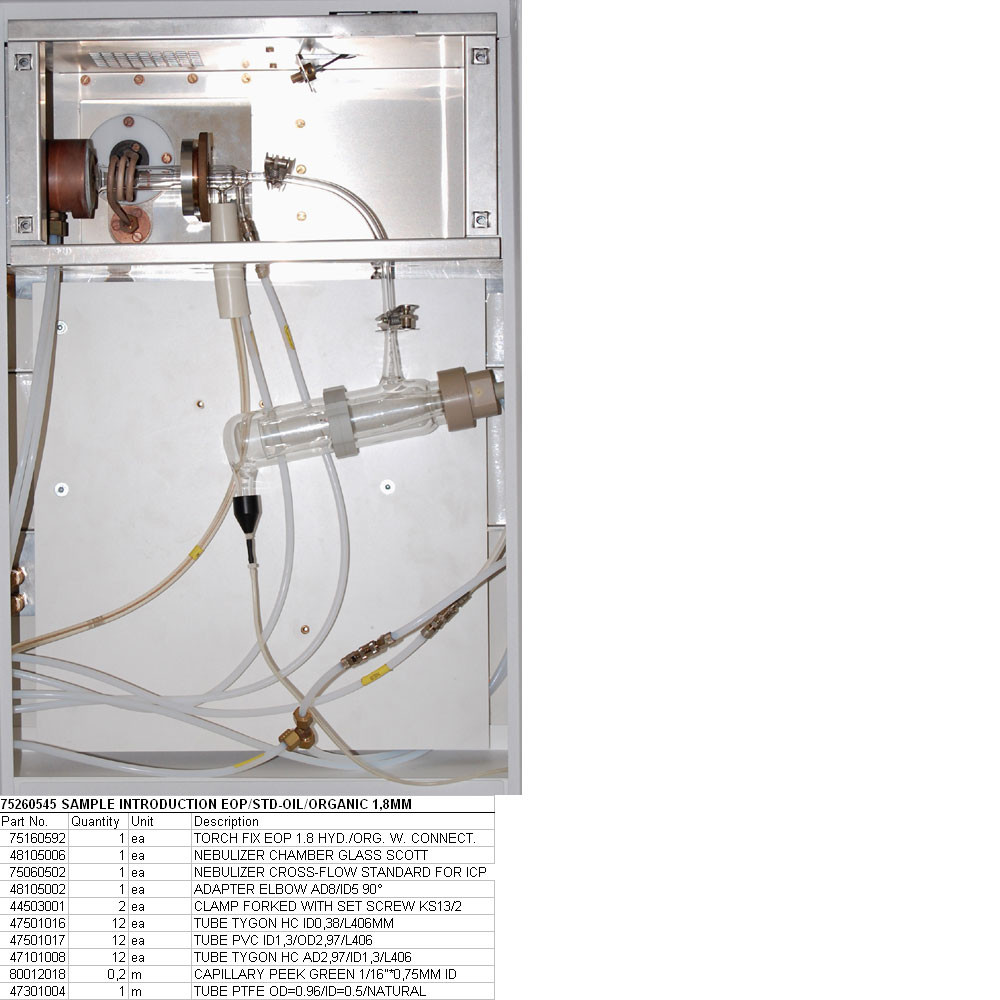 Sample Intoduction System EOP Oil, KS13-SPECTRO-Spettrometro ICP