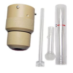 Set glas parts demountable torch SOP, ID 1.8mm, incl. O-rings-SPECTRO ...