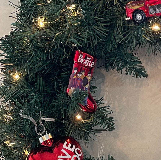 The Beatles Christmas Stocking Ornament - Country Marketplace