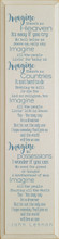 Imagine - John Lennon - Large Wood Sign 9x36 - Country Marketplace