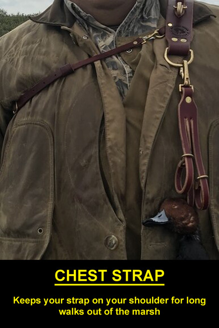 6-Loop Duck Strap | Leather Game Carrier by Otis Leather