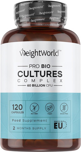 Bio Cultures Complex Probiotics & Prebiotics - 60 Billion CFU - 2 ...