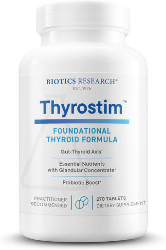 Biotics Research Thyrostim Endocrine & Thyroid Support For Women & Men ...