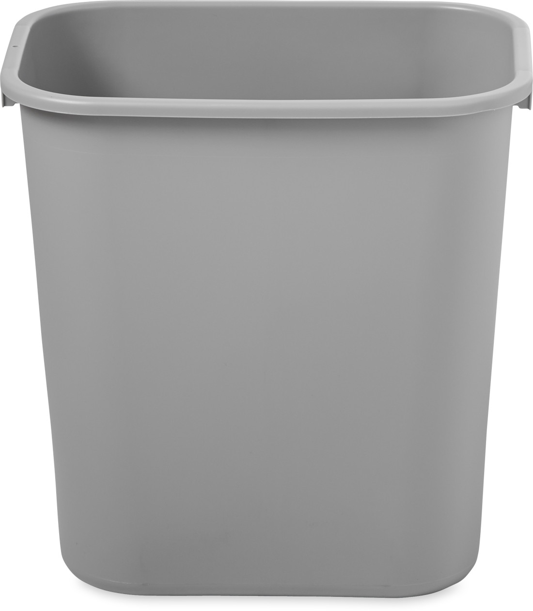 Rubbermaid Rectangular Wastebasket with Recycling Logo - 26.6 Ltr - Green