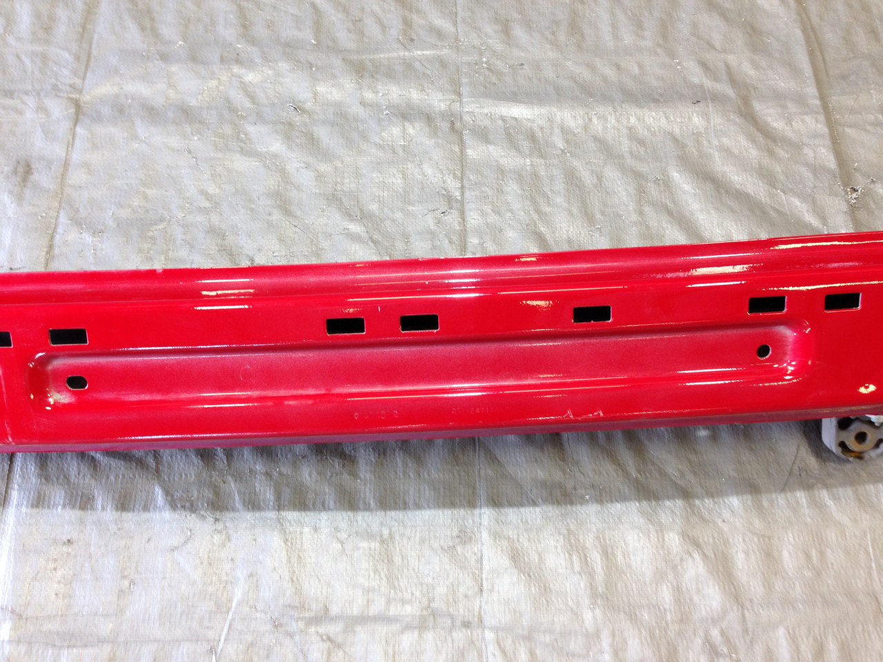 2012-2017 Fiat 500 Rear Bumper Support Beam / 5182465AB Rosso Red ...