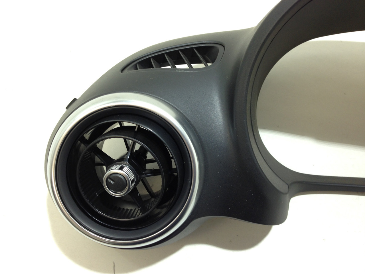 2017-2019 Fiat 124 Spider Gauge Cluster Hood Panel / Black Leather w ...