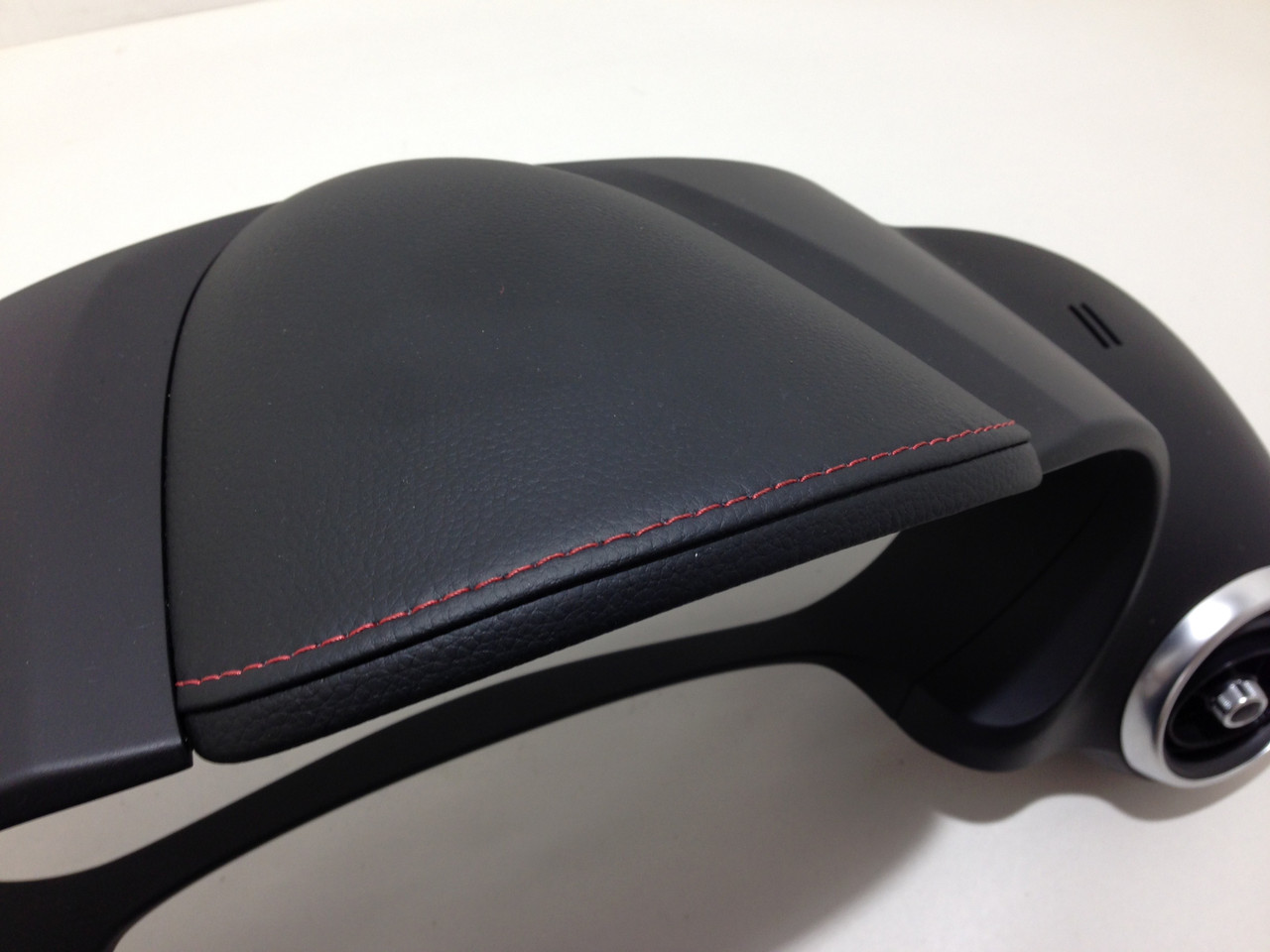 2017-2019 Fiat 124 Spider Gauge Cluster Hood Panel / Black Leather w ...