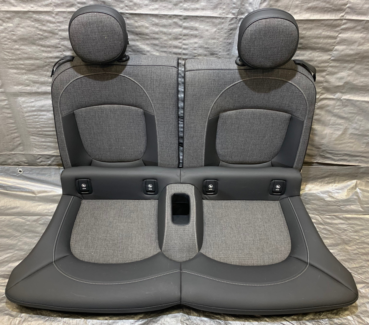 2016-2019 Mini Cooper F57 Convertible Rear Seat Set / Grey Cloth ...