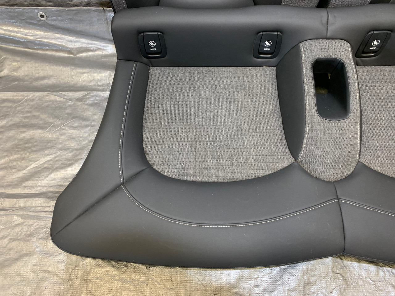 2016-2019 Mini Cooper F57 Convertible Rear Seat Set / Grey Cloth ...