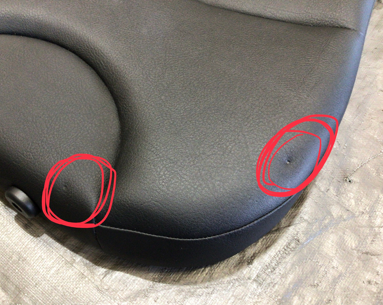 2007-2013 Mini Cooper R56 Hatchback Rear Seats / Black Leatherette ...