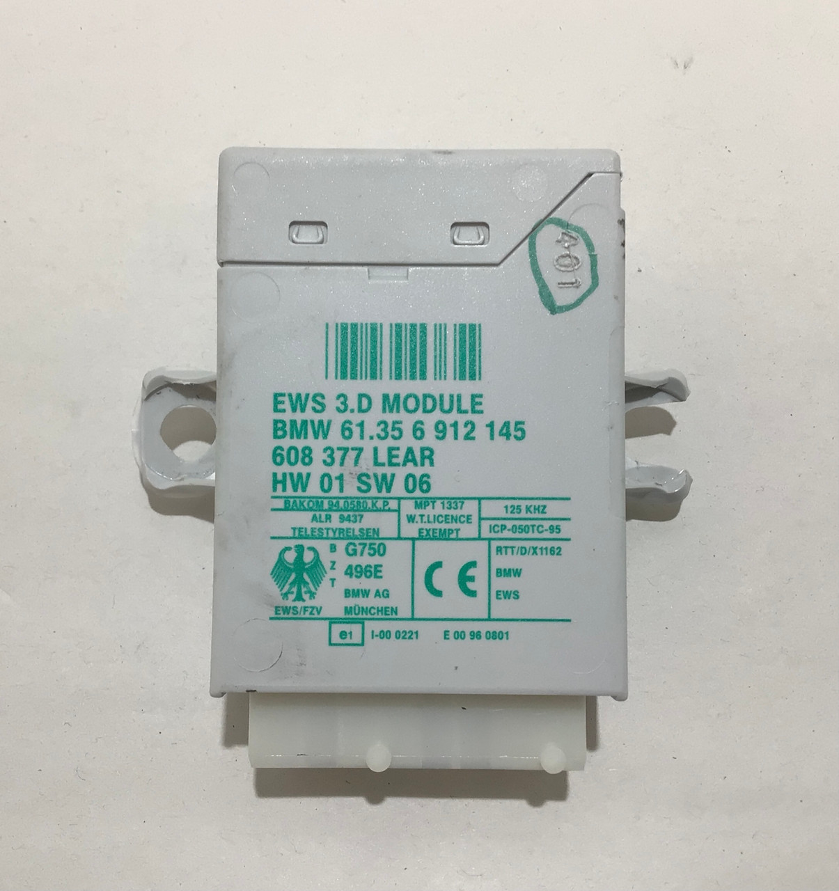 2001-2002 BMW Z3 3.0i ECU Kit / Ignition Switch / Key / EWS Module ...