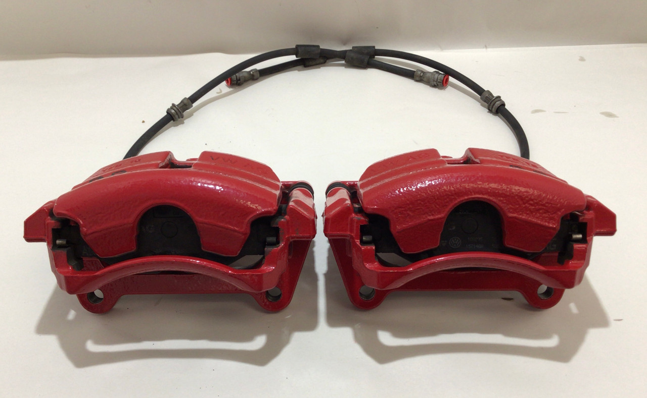 2015-2018 Volkswagen MK7 GTI OEM Brake Calipers / RED / 70k / Set of 4 ...