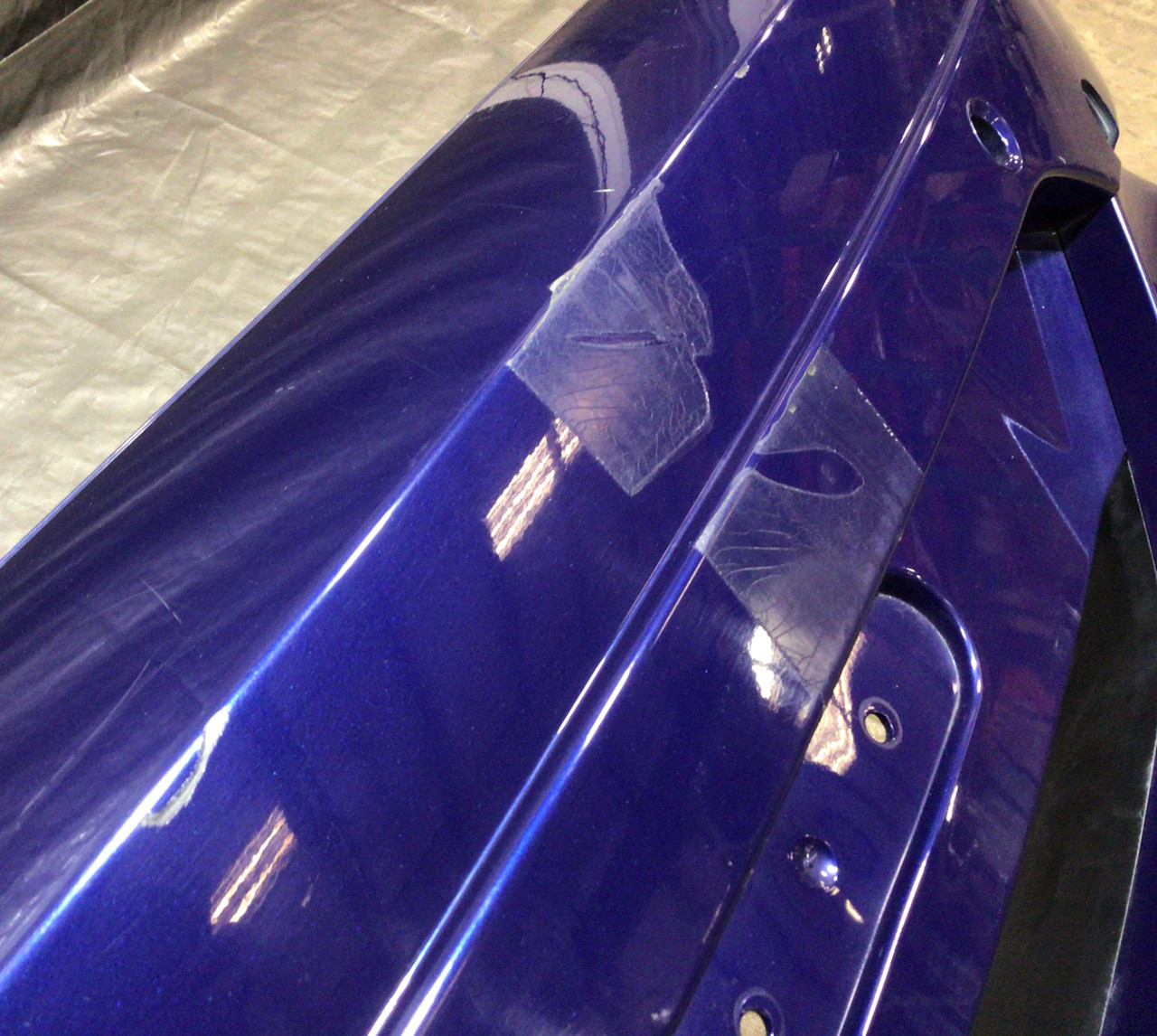 2006-2010 BMW M6 Rear Bumper Cover w/ PDC / Interlagos Blue / M6003 ...