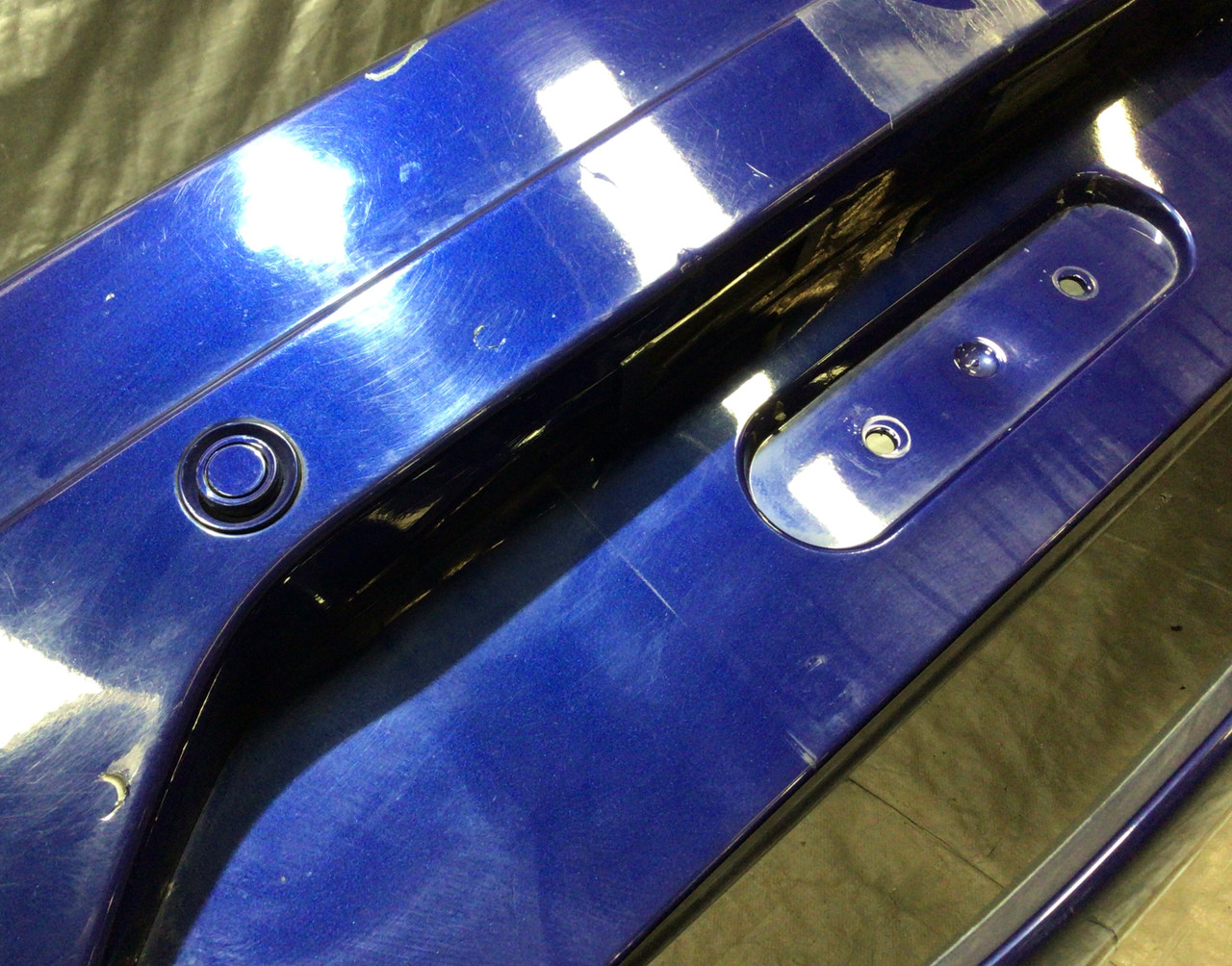 2006-2010 BMW M6 Rear Bumper Cover w/ PDC / Interlagos Blue / M6003 ...