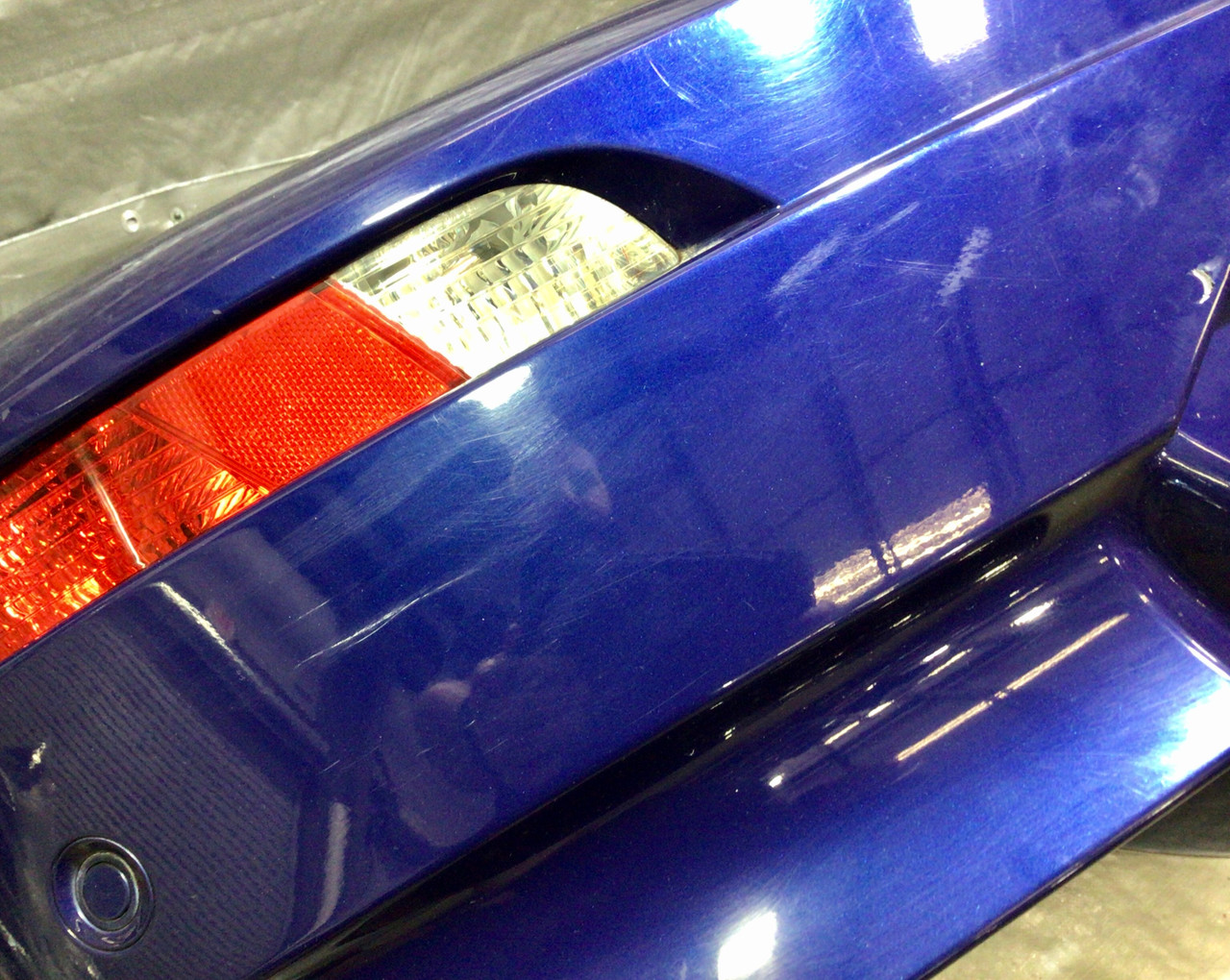 2006-2010 BMW M6 Rear Bumper Cover w/ PDC / Interlagos Blue / M6003 ...