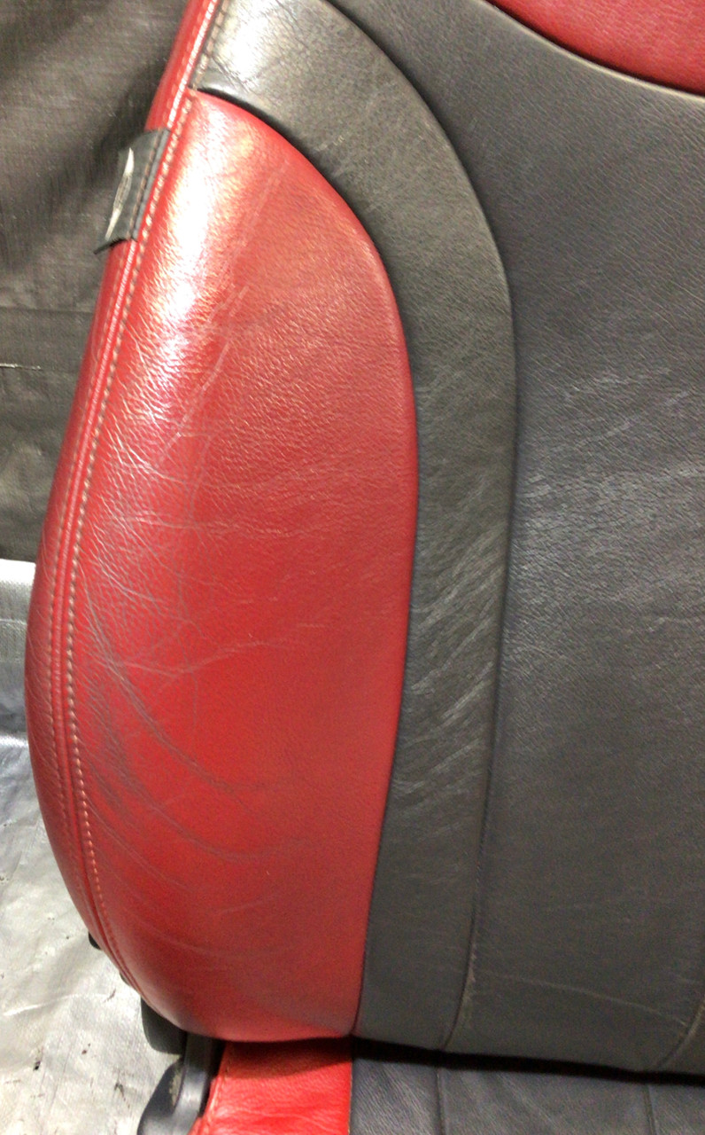 2004 Mini Cooper S R53 MC40 Black / Red Leather Seats / Front & Rear ...