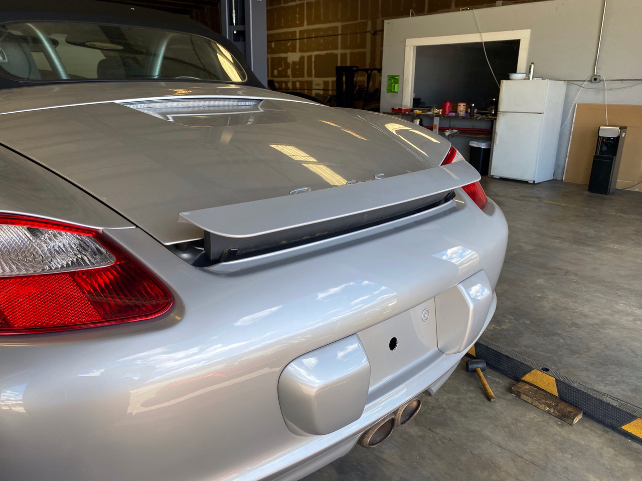 2005-2011 Porsche 987 Boxster Rear Spoiler Assembly w/ Motor / Arctic ...