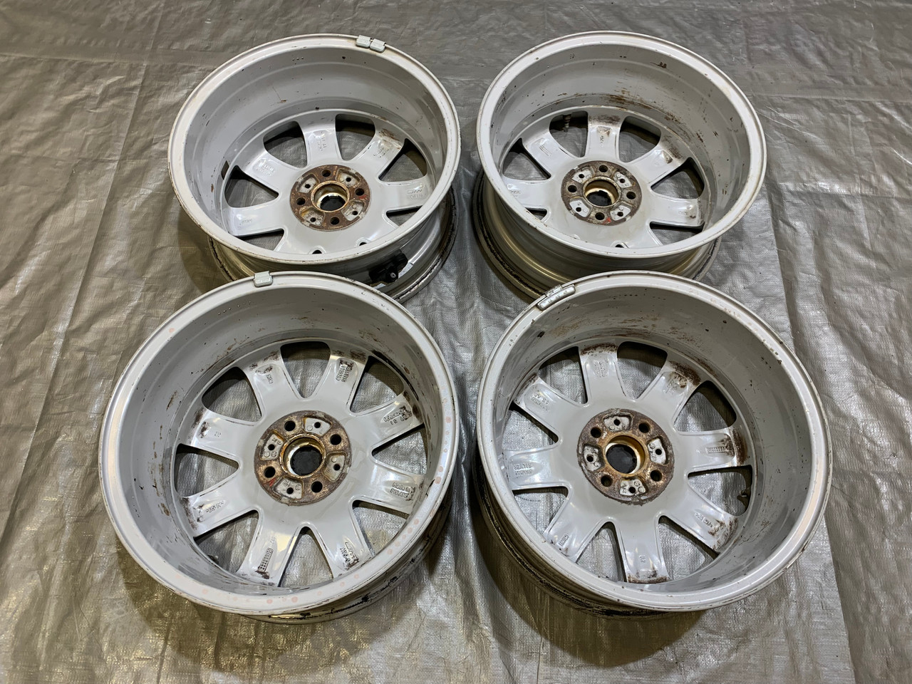 2011-2014 Mini Cooper S 16" Rib Spoke Alloy Wheels Rims / Set of 4 ...