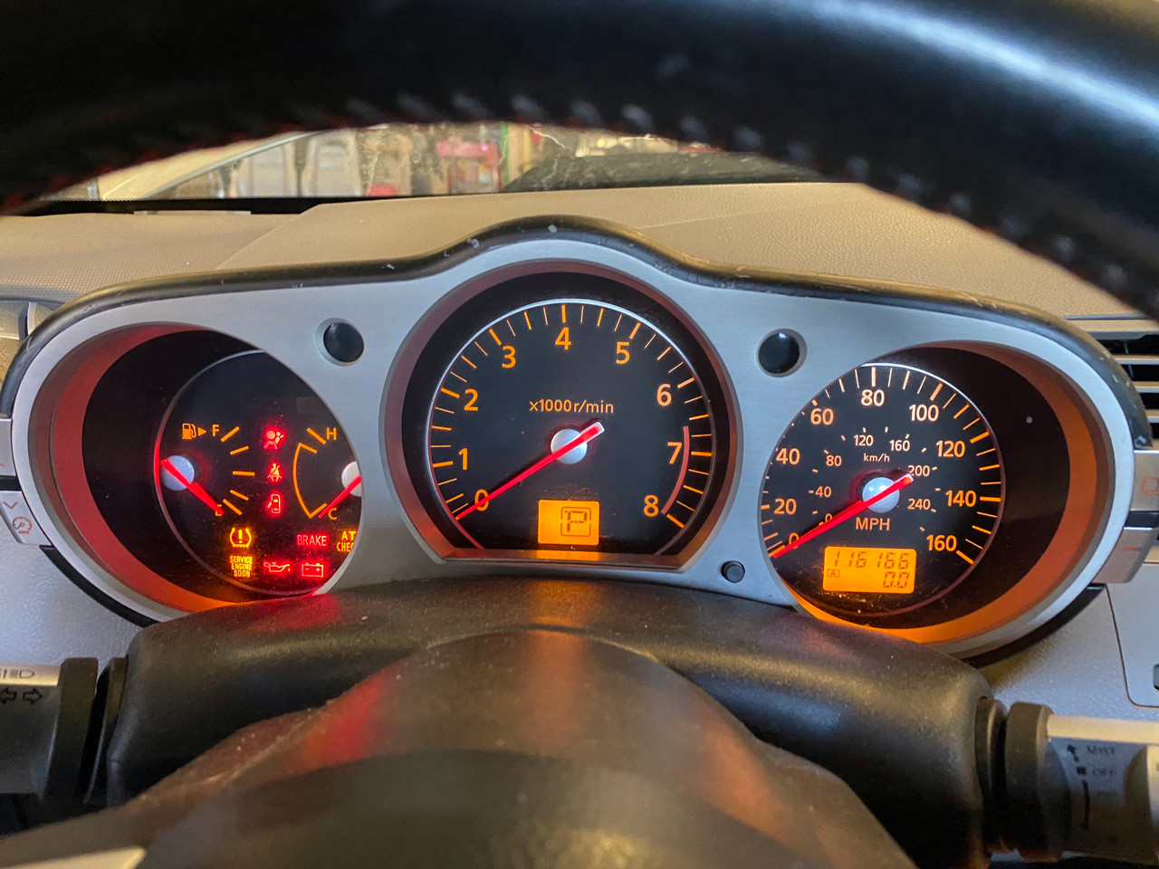 2006 Nissan 350Z Instrument Gauge Cluster / Automatic / 5Z013 - Redline ...