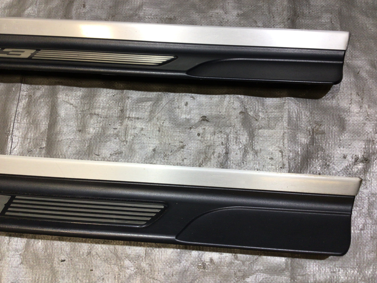2001-2006 E46 BMW M3 Convertible Door Sill Trim Panels / Pair / M3014 ...