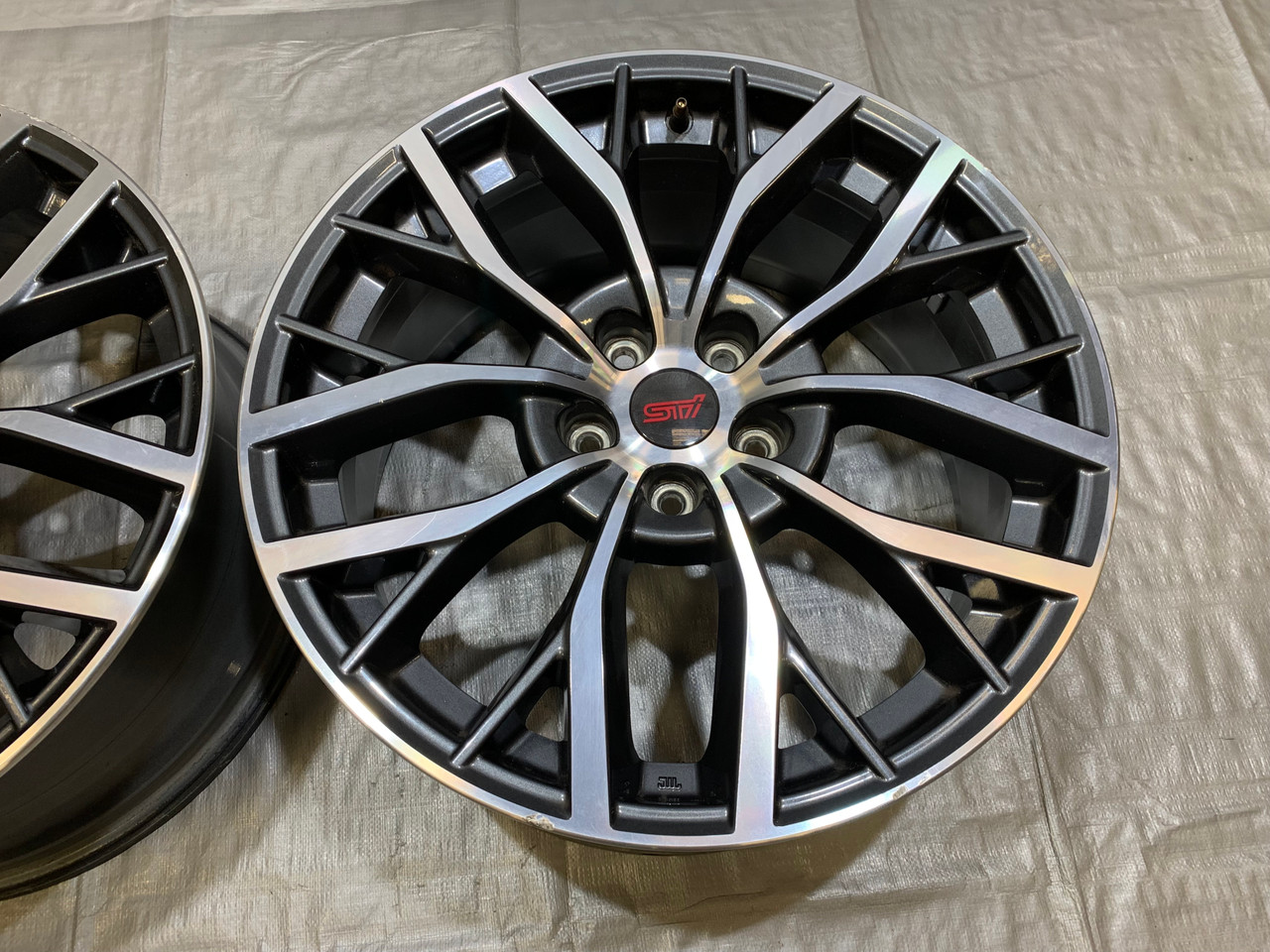 2018-2020 Subaru WRX STI 19x8.5" Wheels Rims / Pair / SS006 - Redline ...