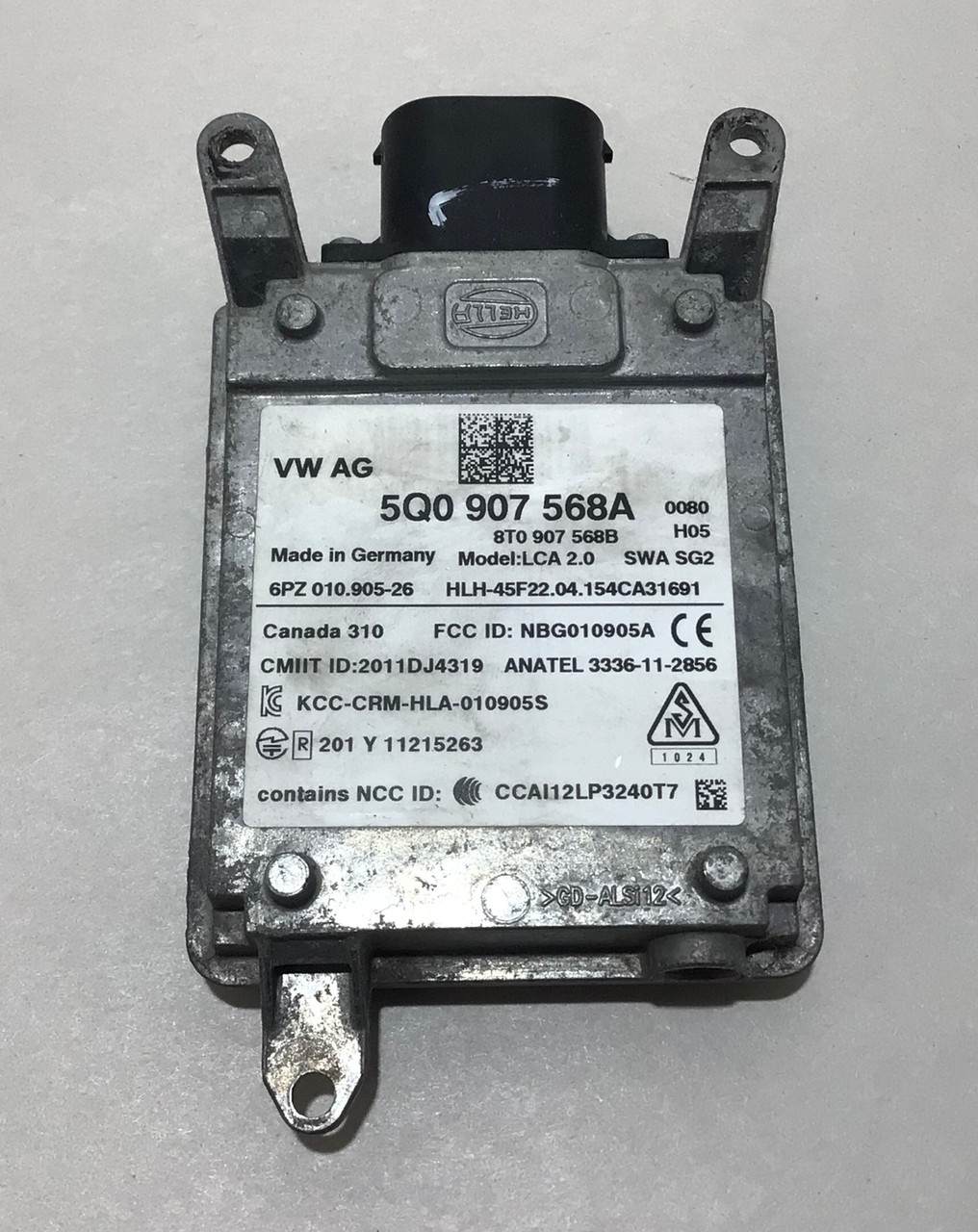 2015-2017 Audi A3 S3 Driver Rear Blind Spot Sensor / 5Q0907568A / S3103 ...