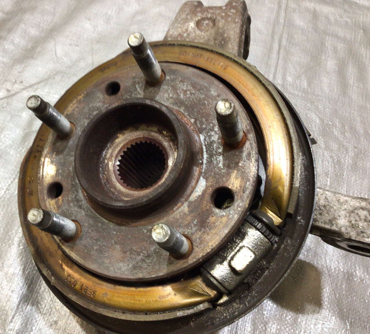 1997-2004 Chevrolet Corvette C5 Driver Rear Knee Spindle Control Arms ...