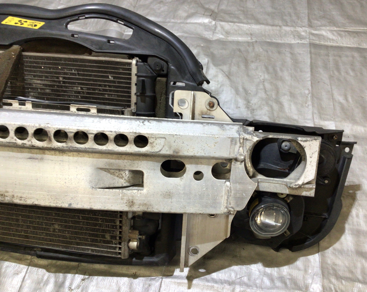 2002-2006 Mini Cooper S Front Radiator Core Support Assembly / Manual ...